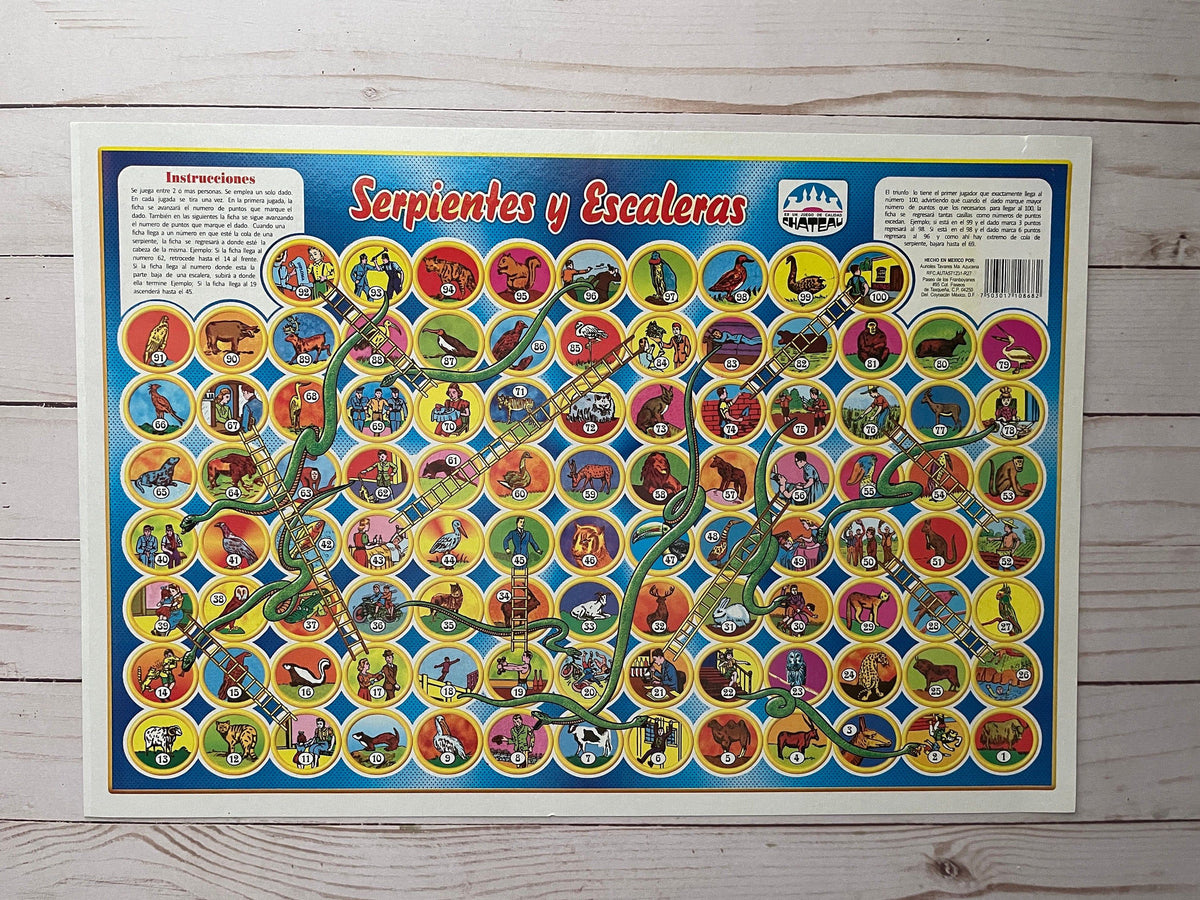 Serpientes y Escaleras game – Casa Mexicana | Shop