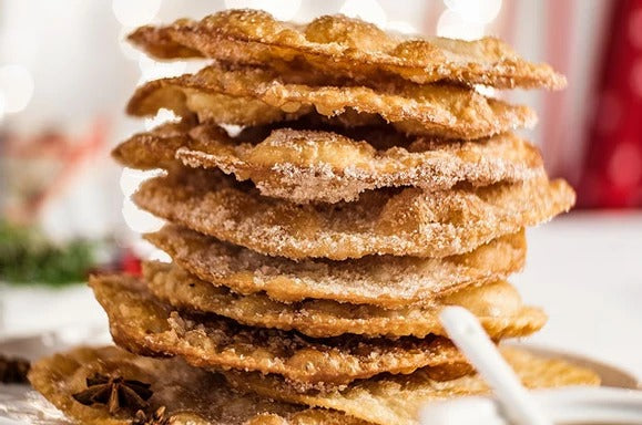 Buñuelos with Lavender Piloncillo Syrup – Casa Mexicana | Shop
